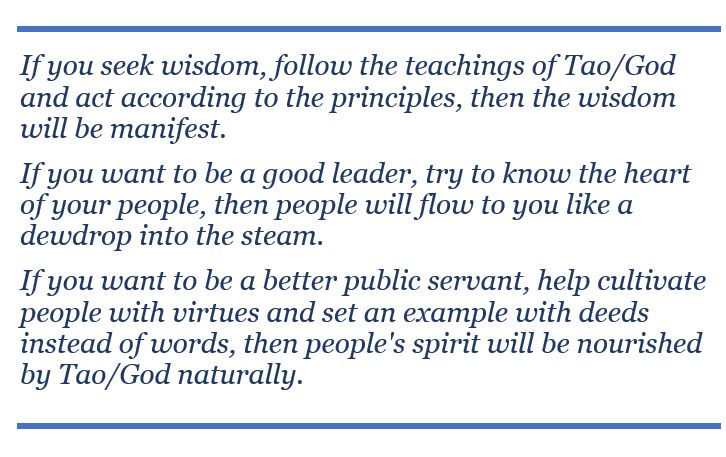 Tao Te Ching / God’s Teaching in Ancient China – Valley of Unity